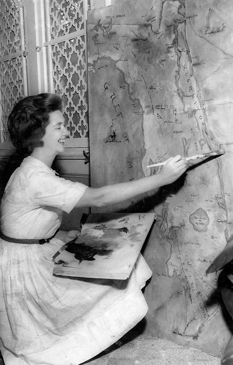 1840 Old Florida Map – Florida House DC